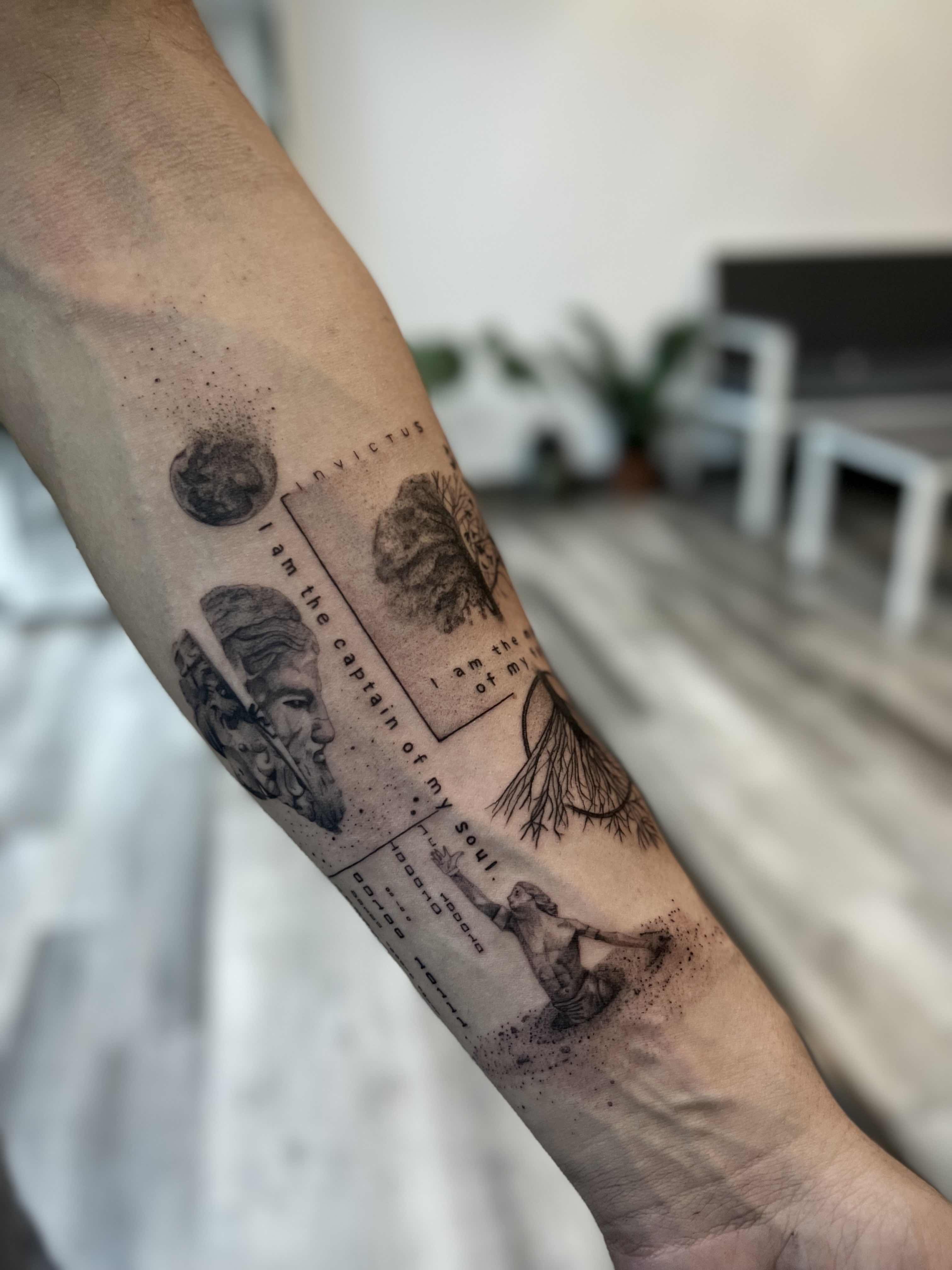 Micro realism tattoo sleeve - Bronctattooaus.com